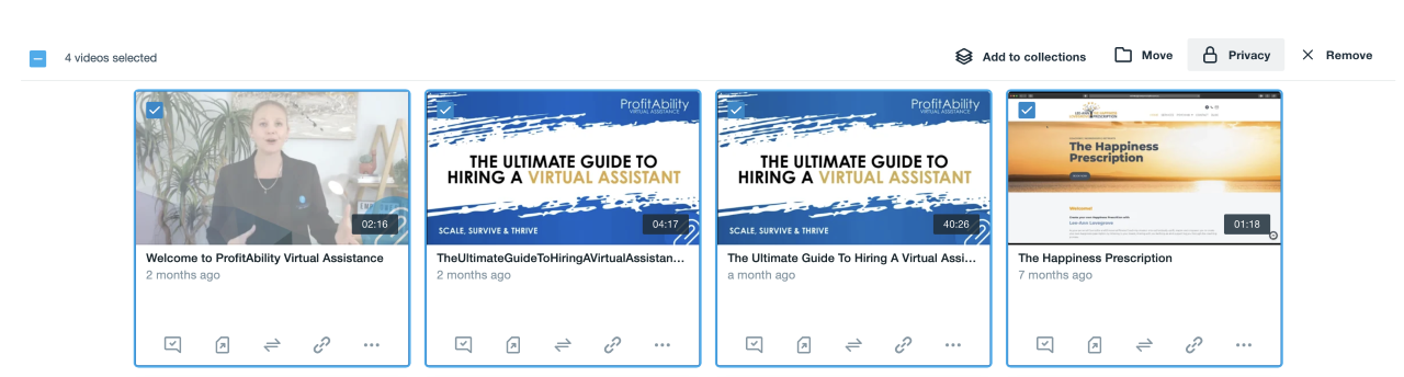 How to embed Vimeo videos on your site | ProfitAbility Virtual Assistance